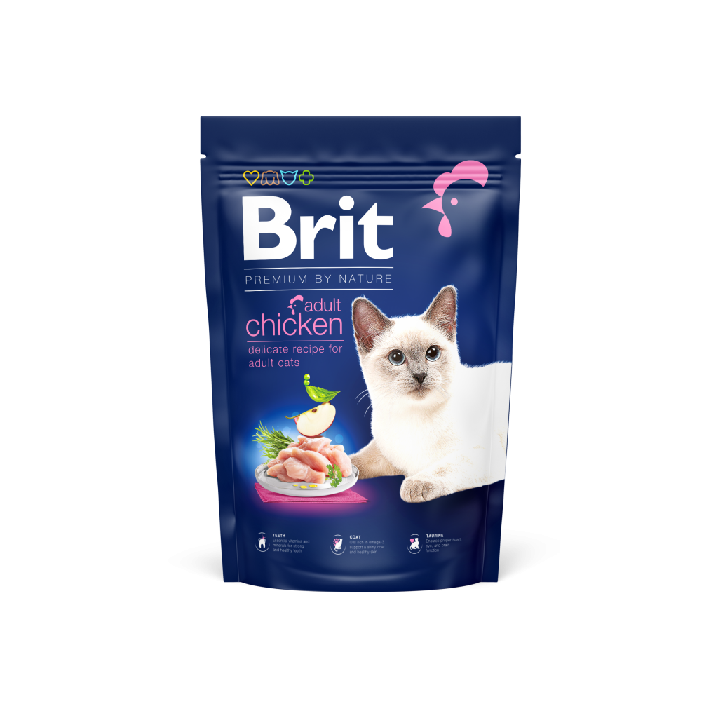 Brit Premium by Nature Cat. Adult Chicken - Xpet United